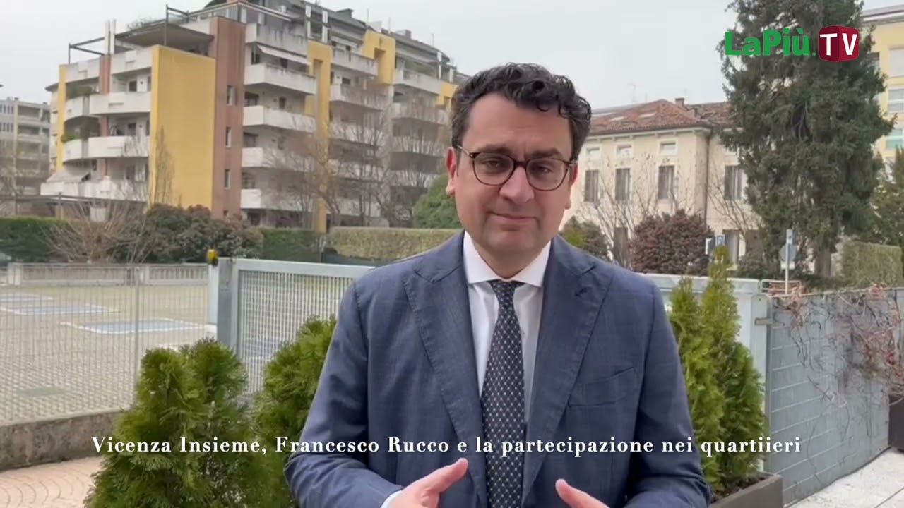 Vicenza Insieme, Rucco in video: "Da giugno coinvolgerò vicentini"
