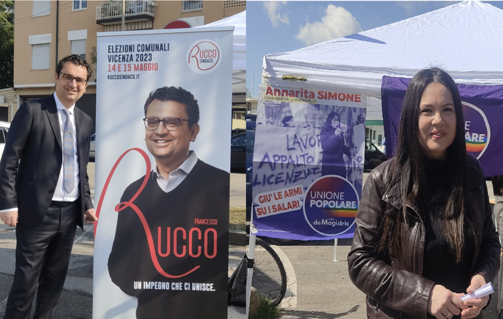 Via del Mercato Nuovo: arena per Rucco cdx e Simone La Comune