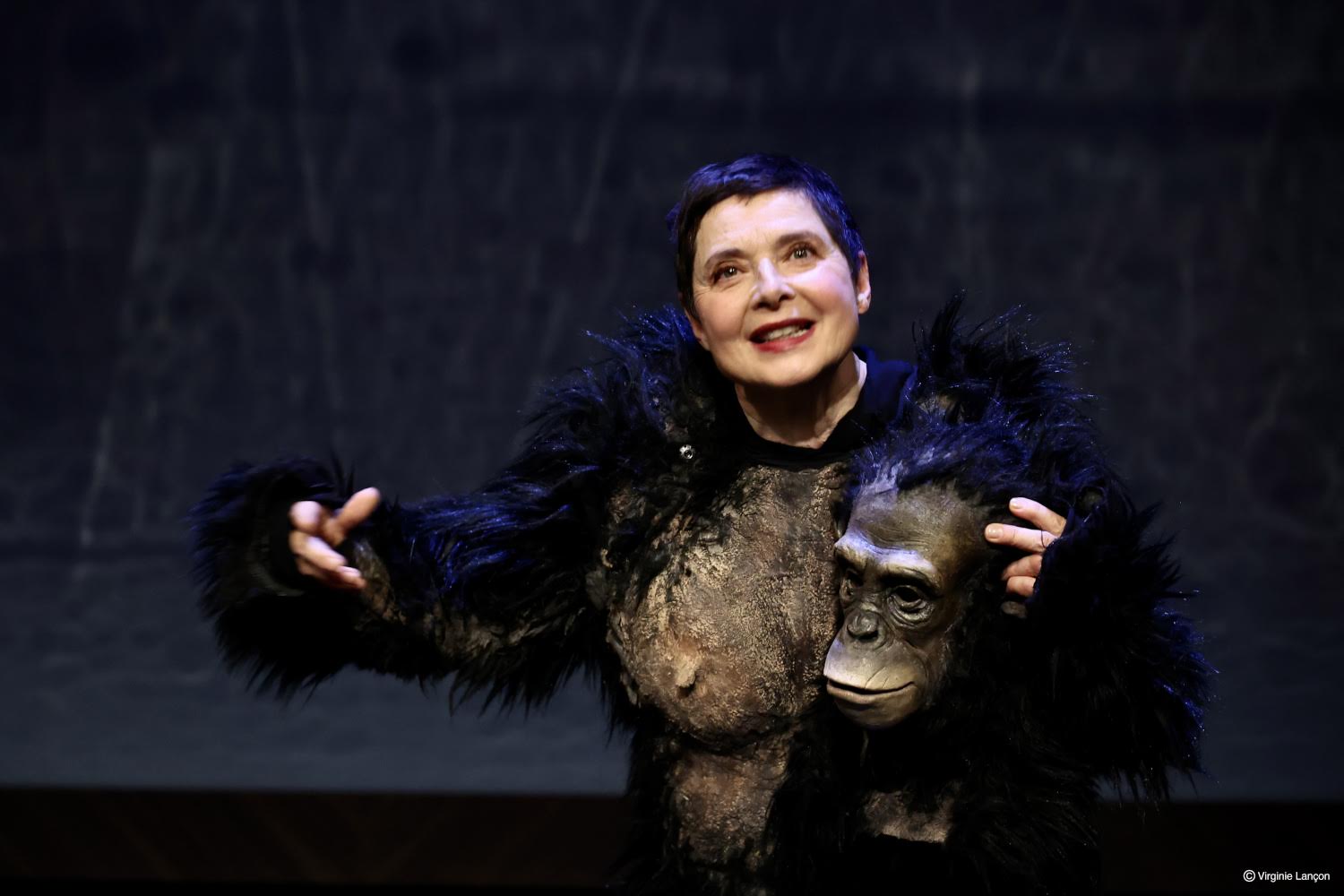 Isabella Rossellini, in scena al TcVI con “Darwin’s Smile”