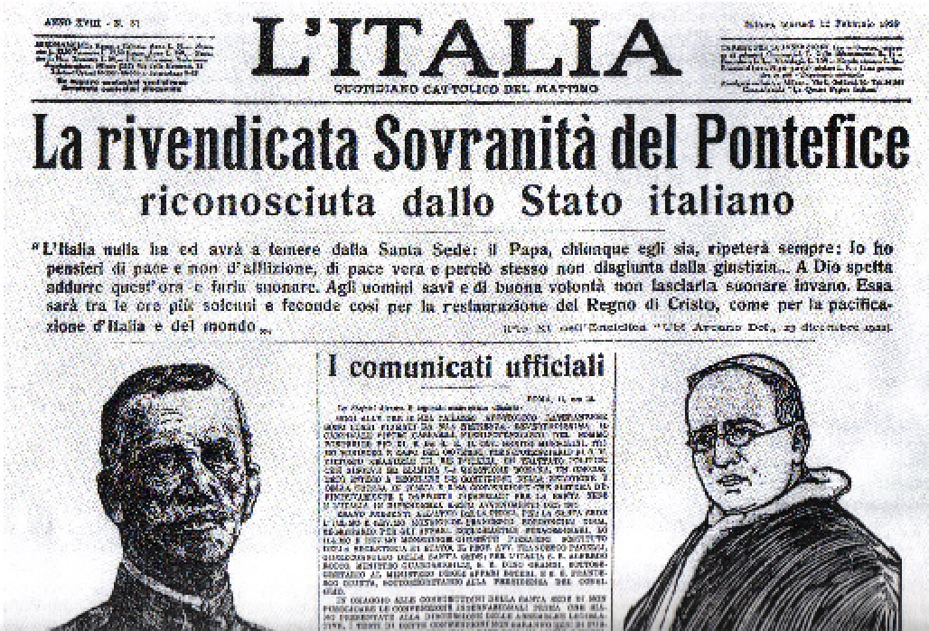 Patti Lateranensi 1929: la storia che non c’è (sui quotidiani di oggi ...