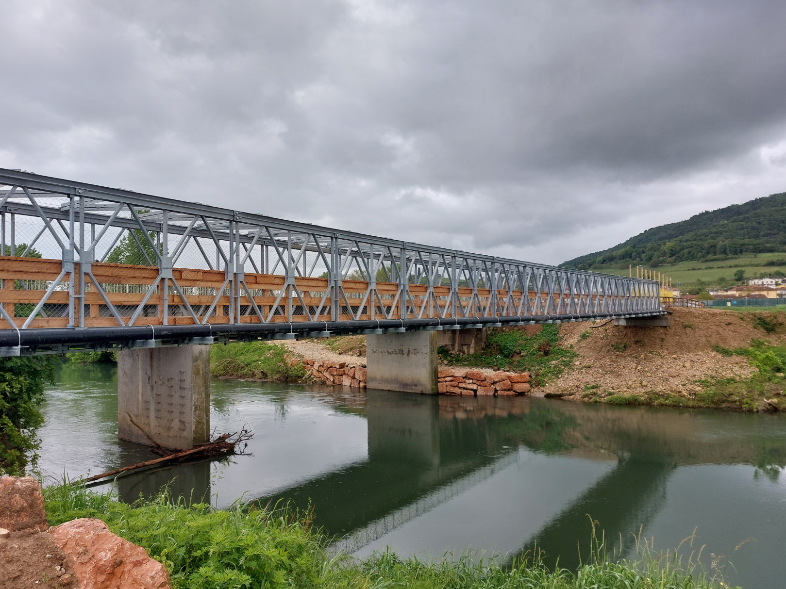 Longare: inaugurata la passerella di Secula sul Bacchiglione
