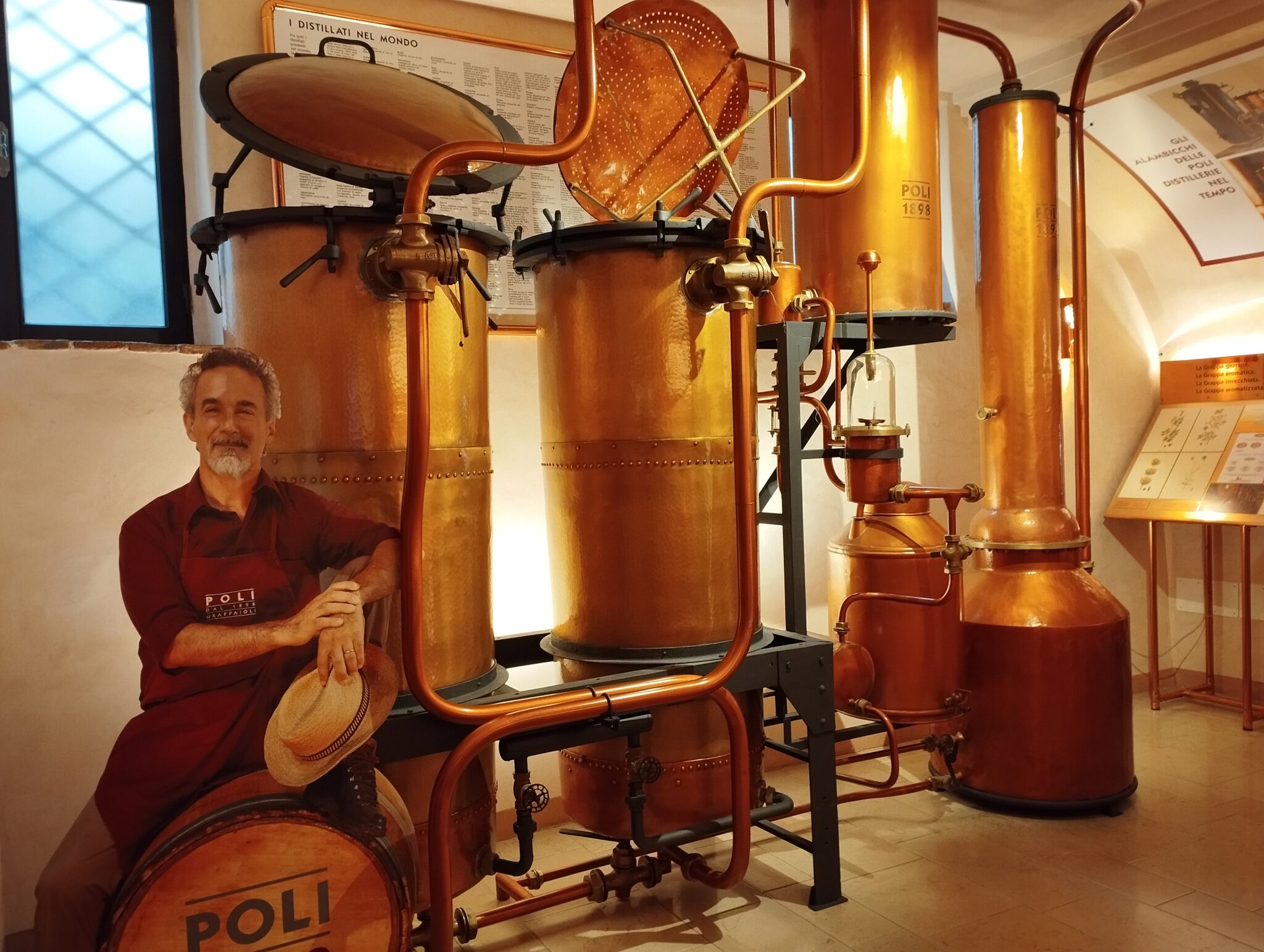 Al Museo della Grappa Poli di Bassano la storia della Distilleria